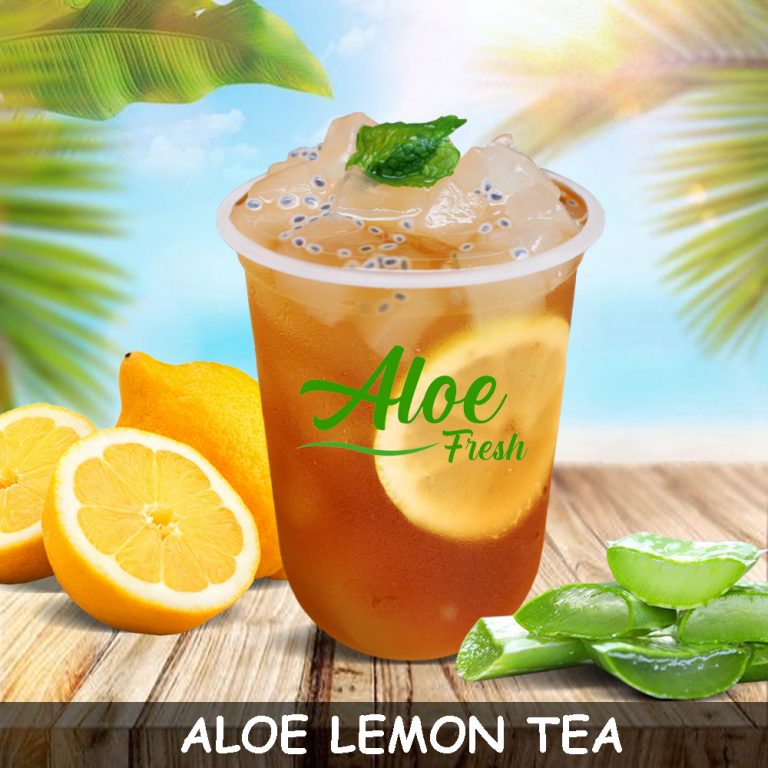 Aloe Lemon Tea – Aloe Fresh – Pioneer Minuman Lidah Buaya Kekinian di ...